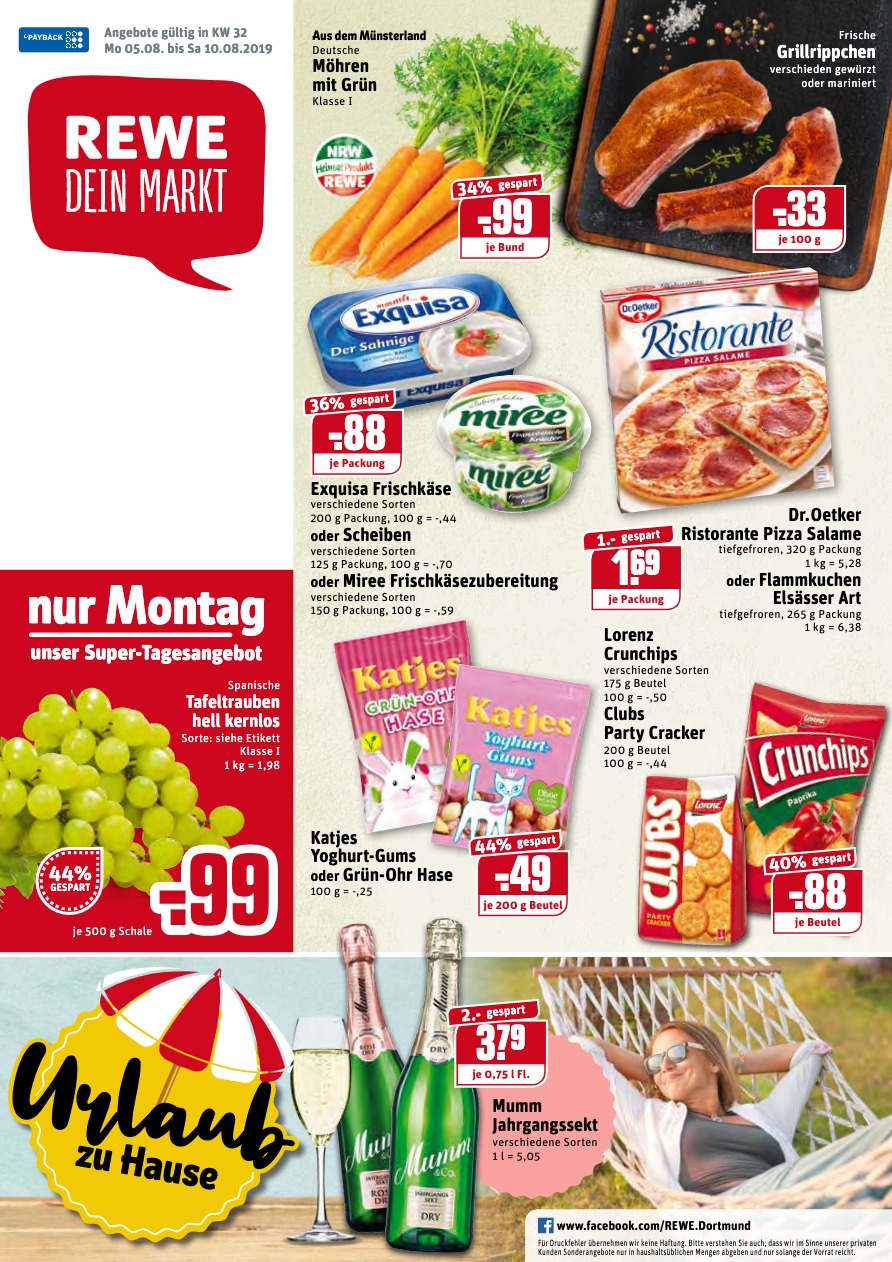 Aktuelle Angebote bei REWE Schürbüscher in Beckum, Dolberg, Herzfeld