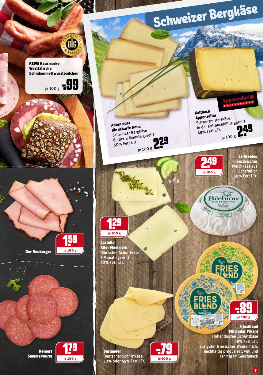 Aktuelle Angebote bei REWE Schürbüscher in Beckum, Dolberg, Herzfeld